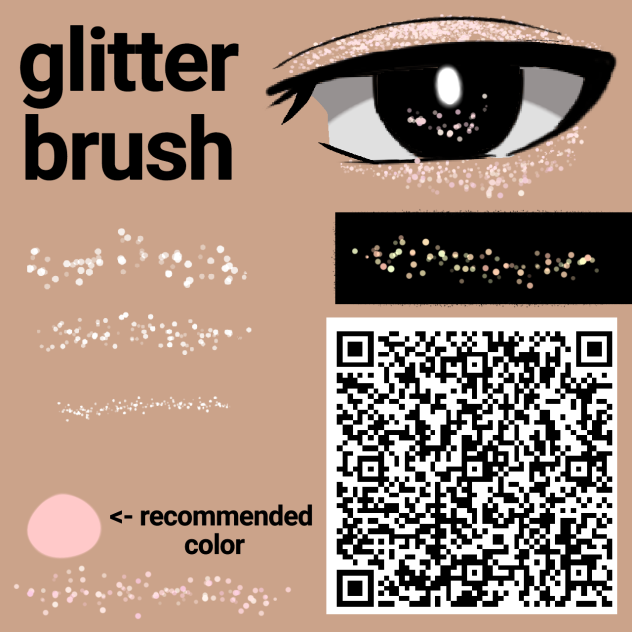 glitter brush - ibisPaint