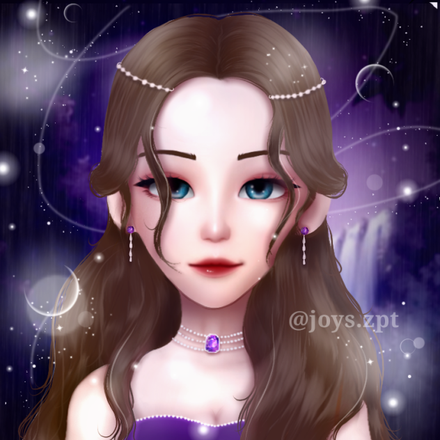 purple theme #zepeto - ibisPaint