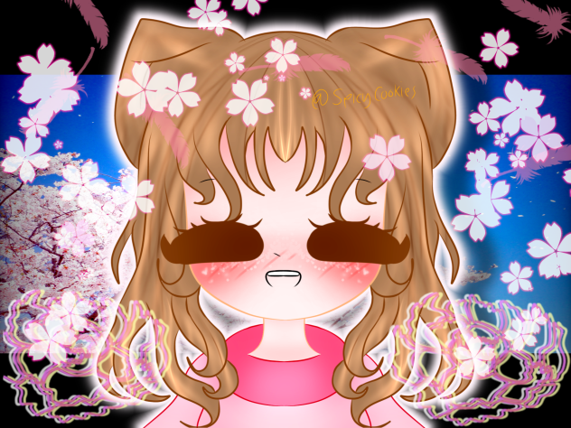 Art trade for cherry tree - ibisPaint