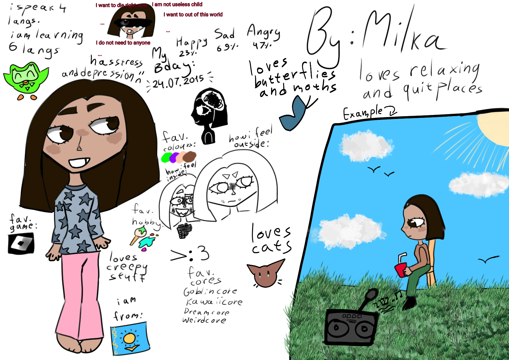 myself!! - ibisPaint