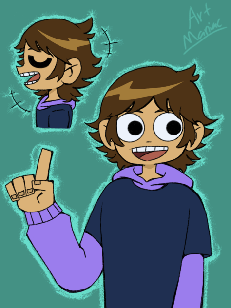 Scott pilgrim art style - ibisPaint