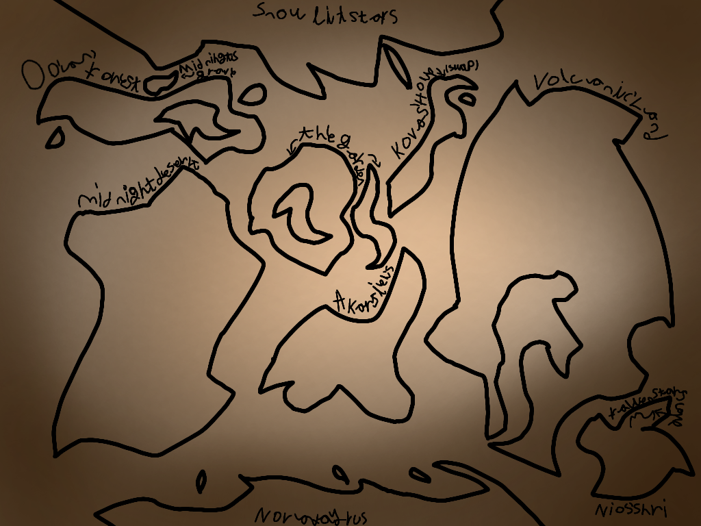 Land heart map - ibisPaint