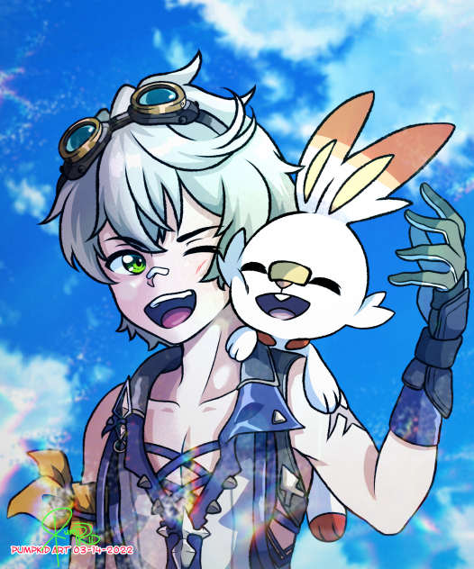 Pokémon Trainer Bennett - ibisPaint