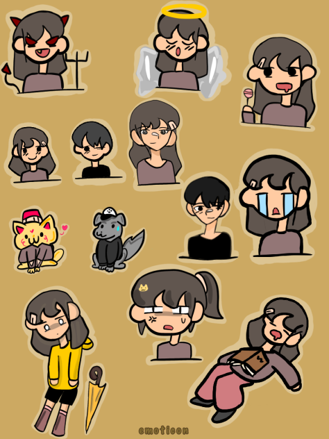 Emoticon이모티콘 - ibisPaint