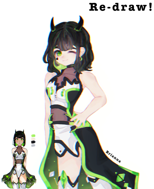 Re-draw! Alexandra Rosu - ibisPaint