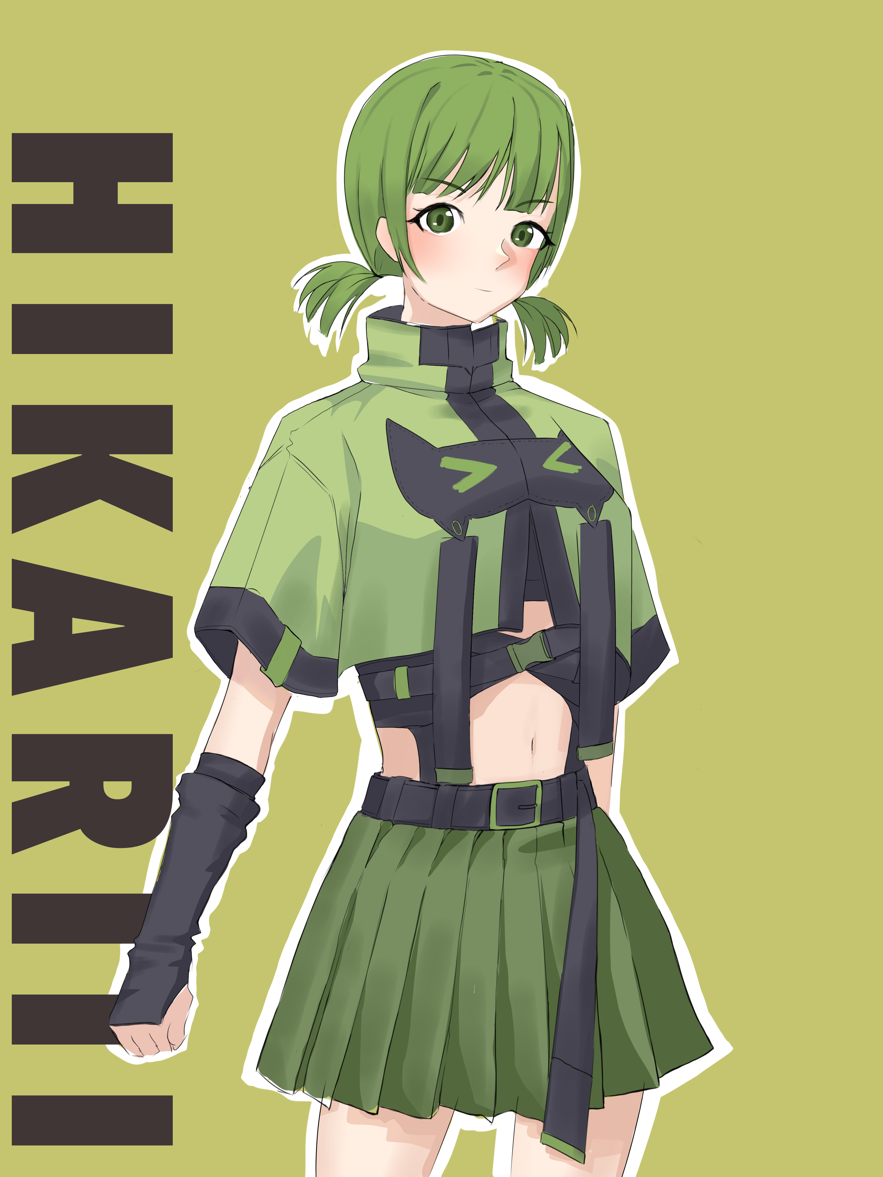 Hikari character design - ibisPaint