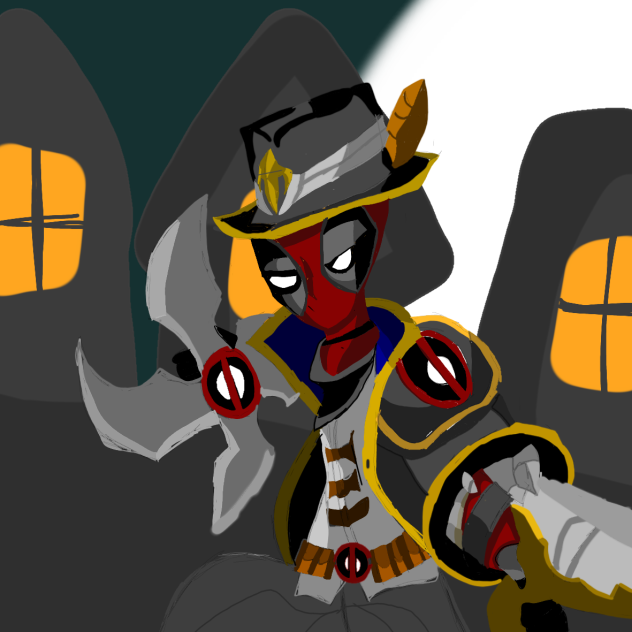 Deadpool vanhein - ibisPaint