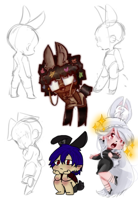 Bunny collab! - ibisPaint