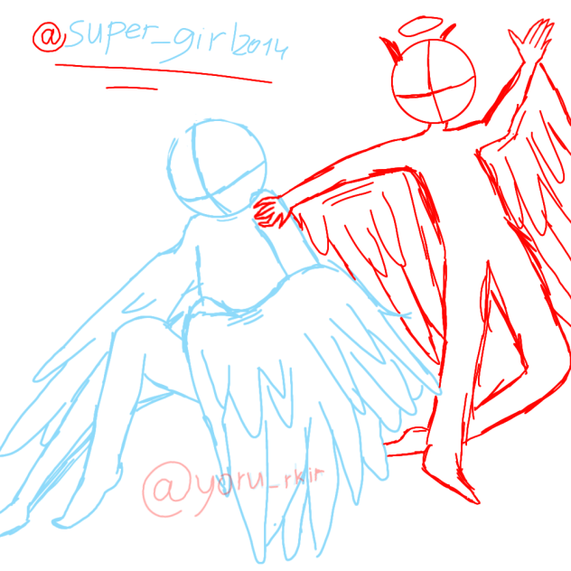 angel-demon - ibisPaint