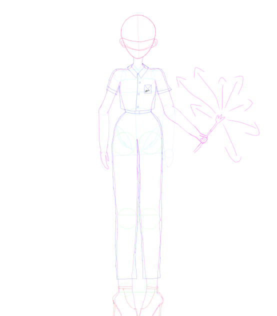 full body girl part 1 - ibisPaint