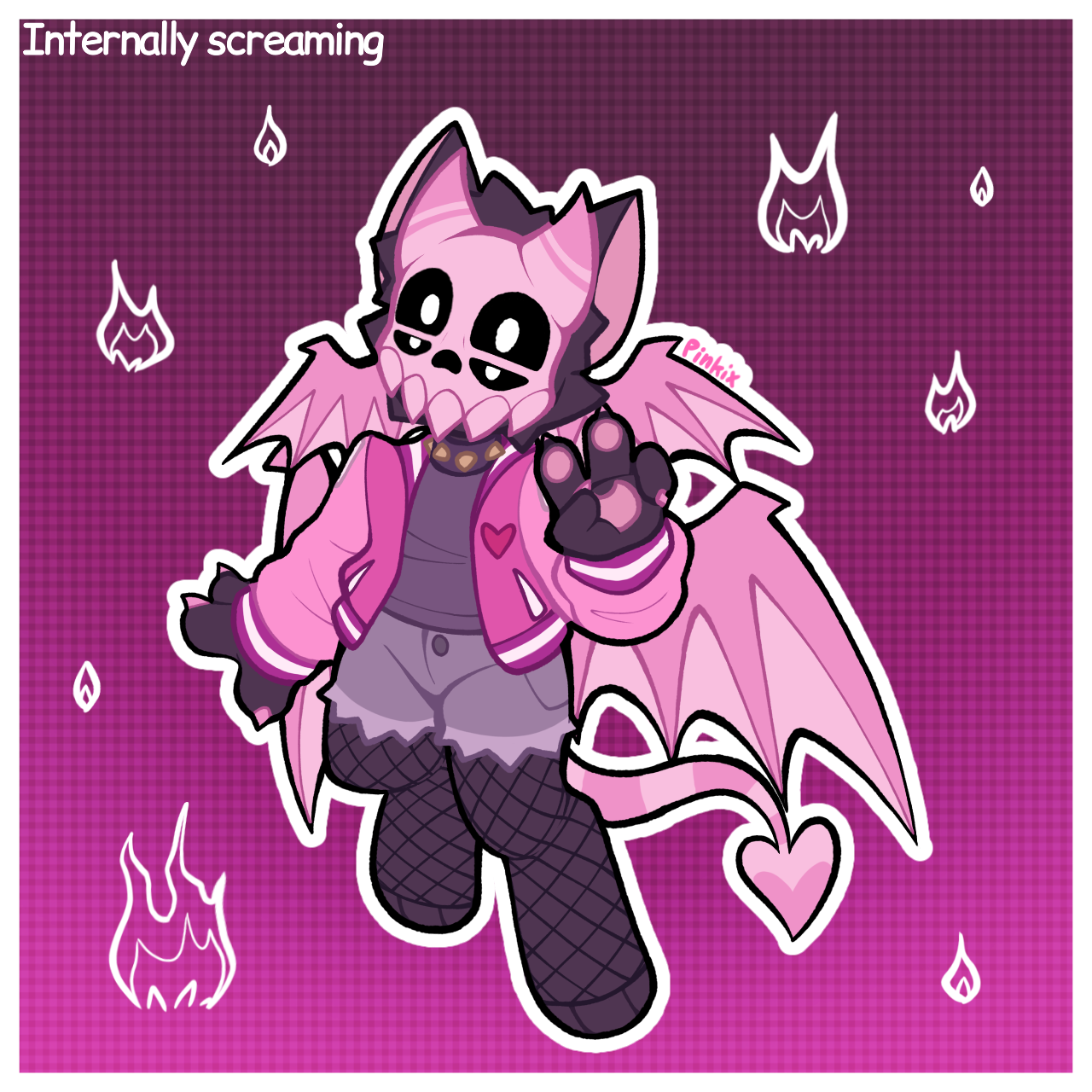 Internally screaming - ibisPaint