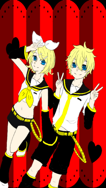 Rin and Len - ibisPaint