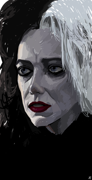 Cruella Emma Stone - ibisPaint
