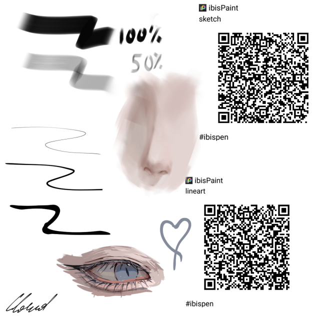 my brushes - ibisPaint