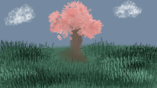 Sakura Tree - ibisPaint