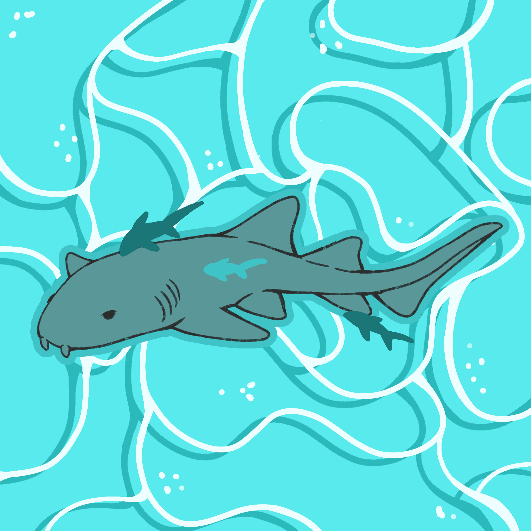 Shark 🦈 🩵 - ibisPaint