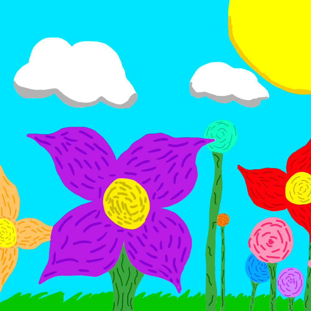 Garden of Flowers - ibisPaint