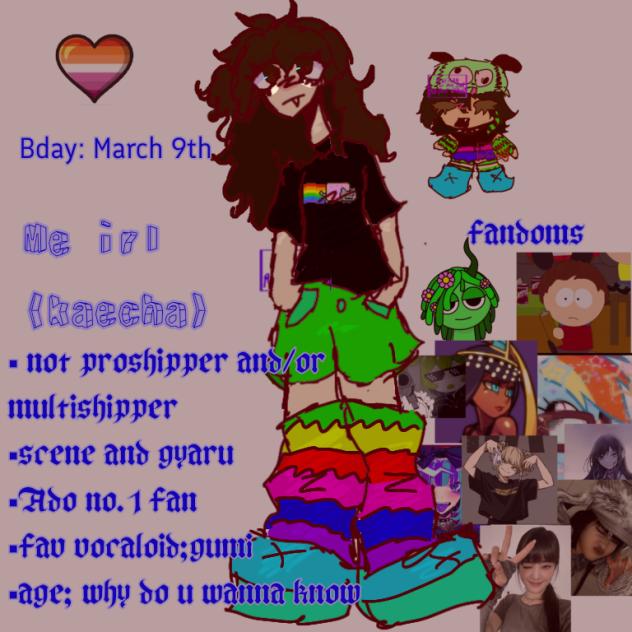 me irl ref sheet - ibisPaint