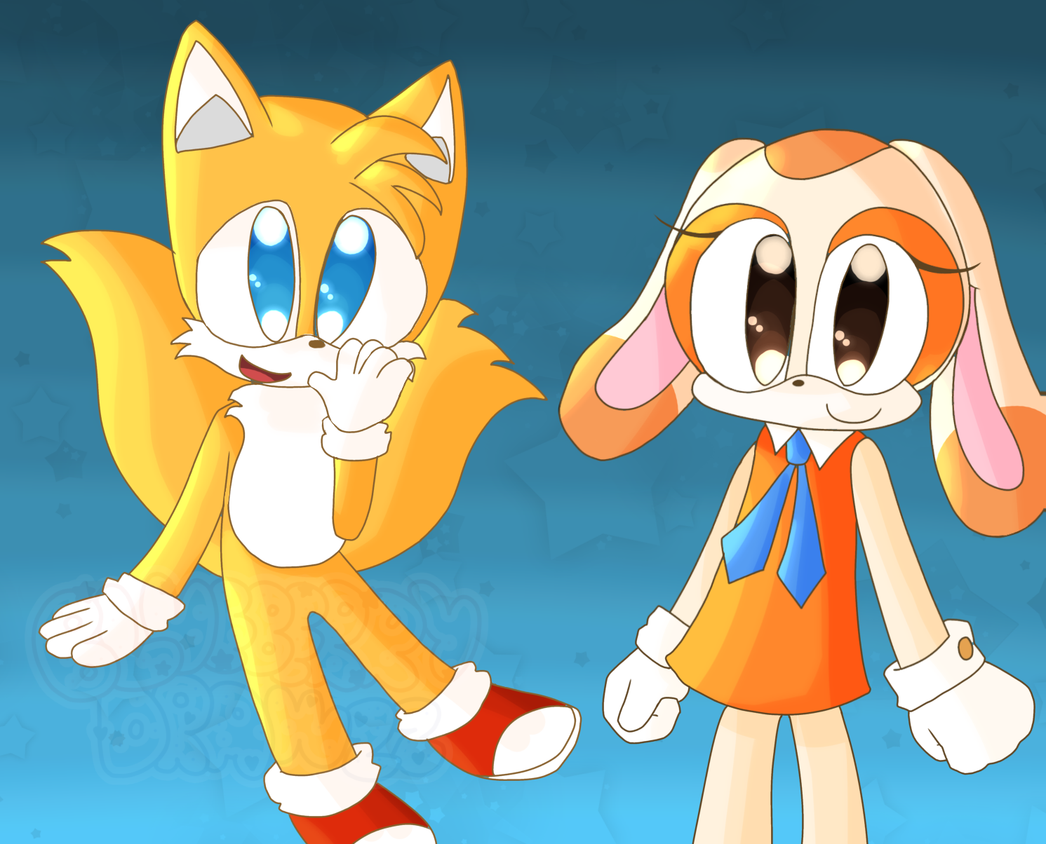 TAILS AND CREAM!! - ibisPaint