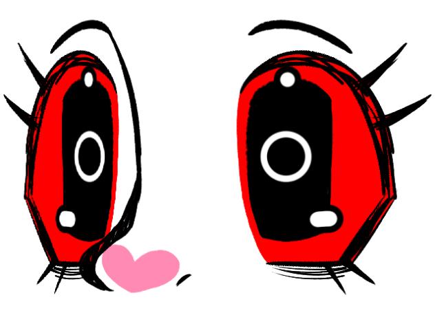 hi look at me blinking - ibisPaint