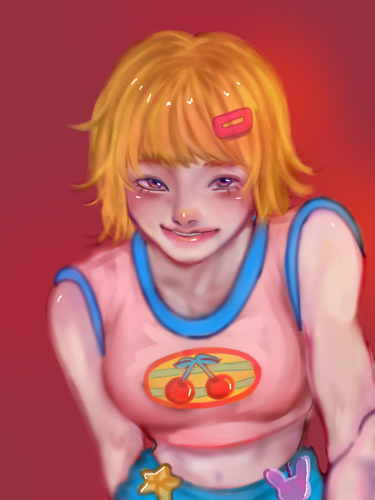 cherry soda - ibisPaint