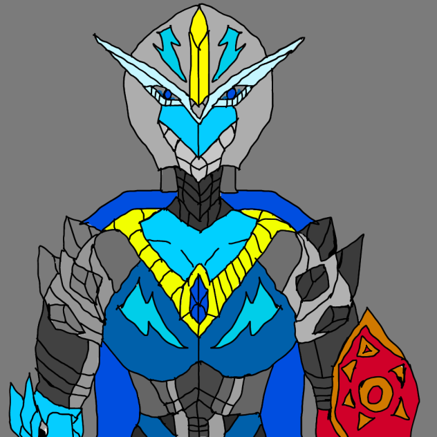 DC OC hero Omga Knight - ibisPaint