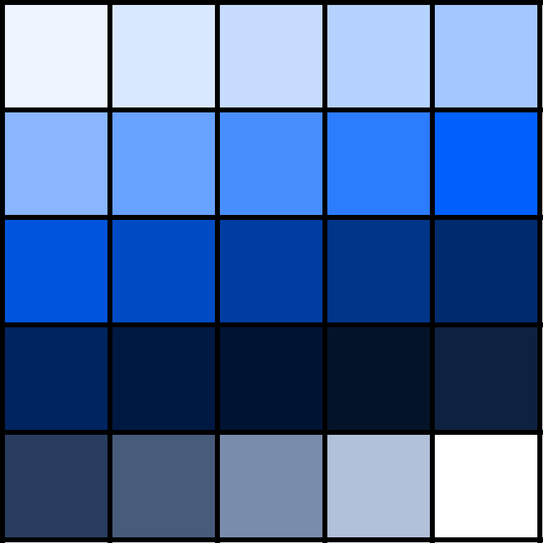 Paleta de color azul💙 - ibisPaint