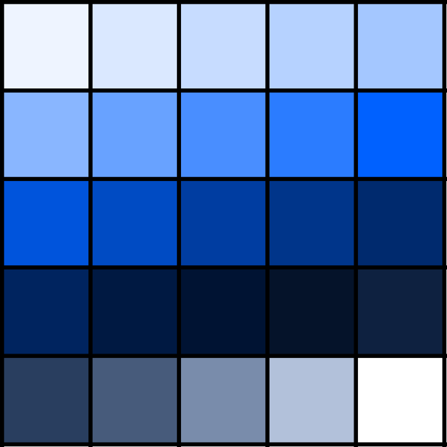 Paleta de color azul💙 - ibisPaint