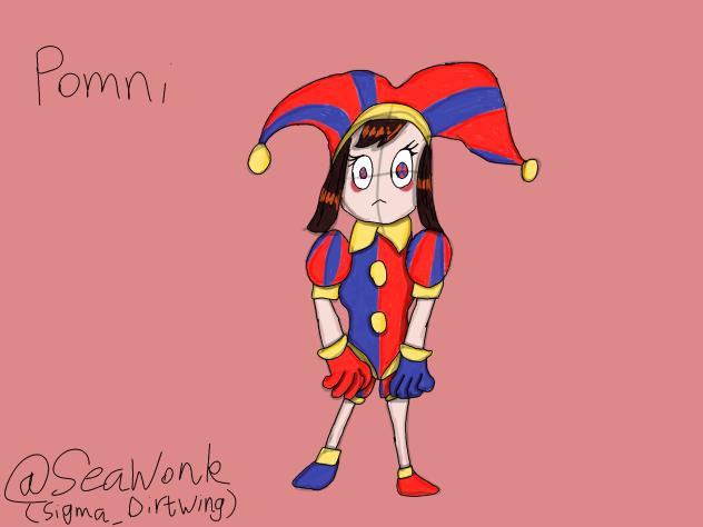 Pomni fanart-The Amazing Digital Circus - ibisPaint