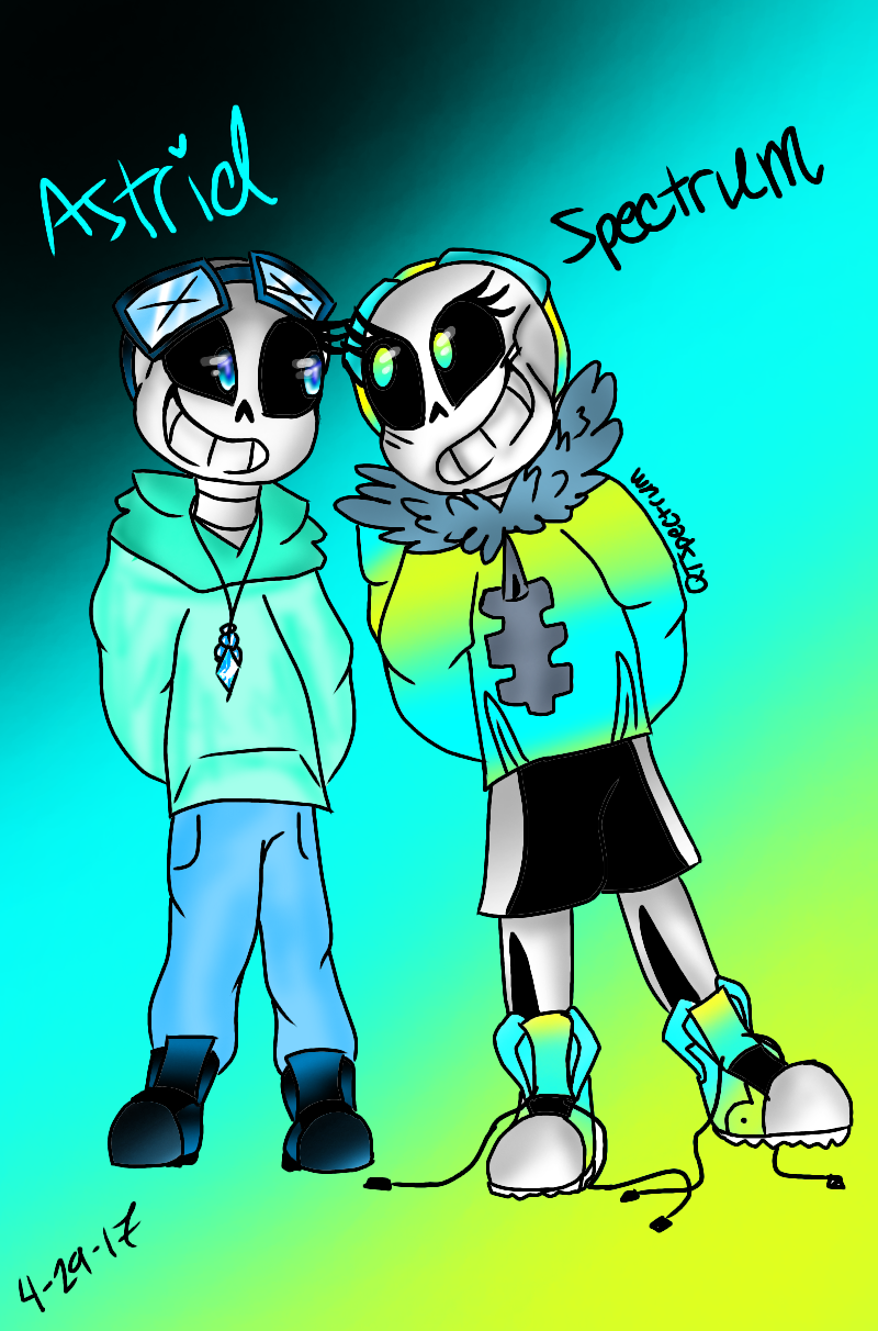 Spectrum & Astrid Speedpaint - ibisPaint