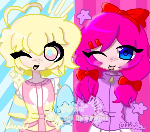 Vivii and Olivia - ibisPaint