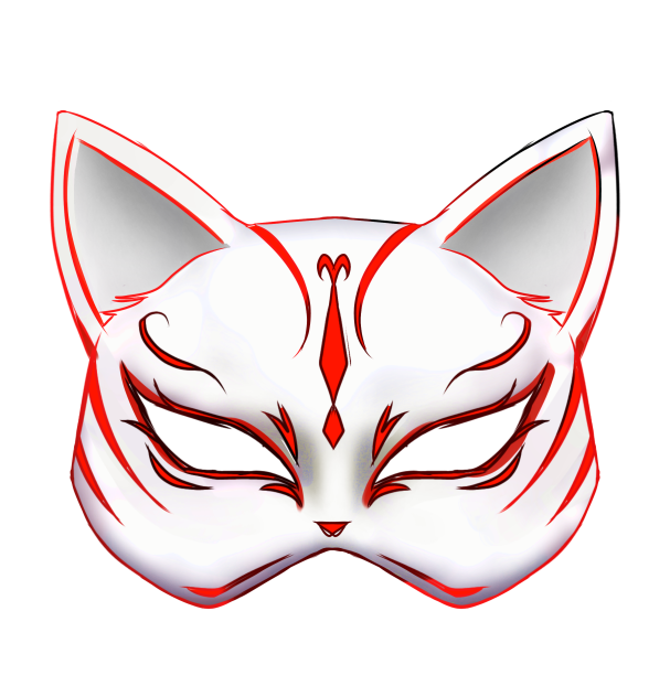 kitsune mask - ibisPaint