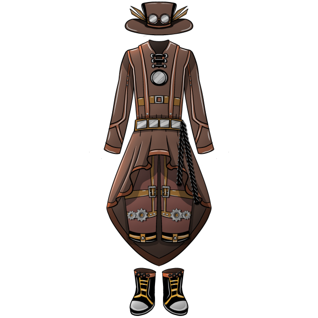 steampunk outfit A - ibisPaint