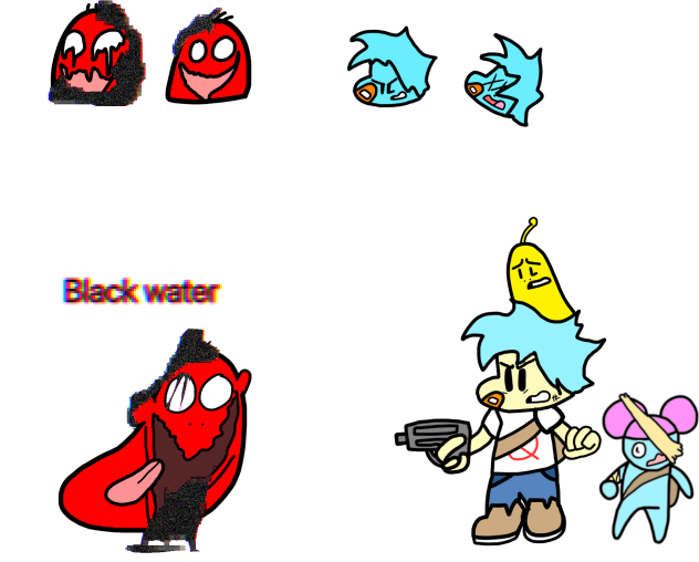 Vs corrupted Red larva - ibisPaint