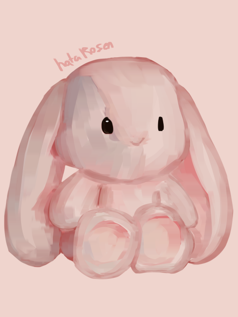 pink bunny - ibisPaint