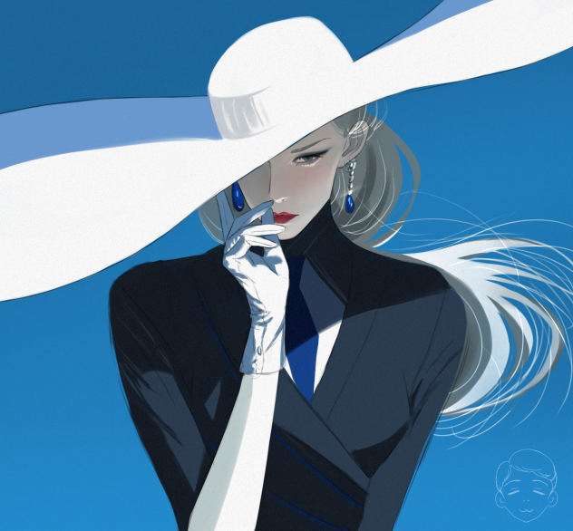 Elegance in Shadows - ibisPaint