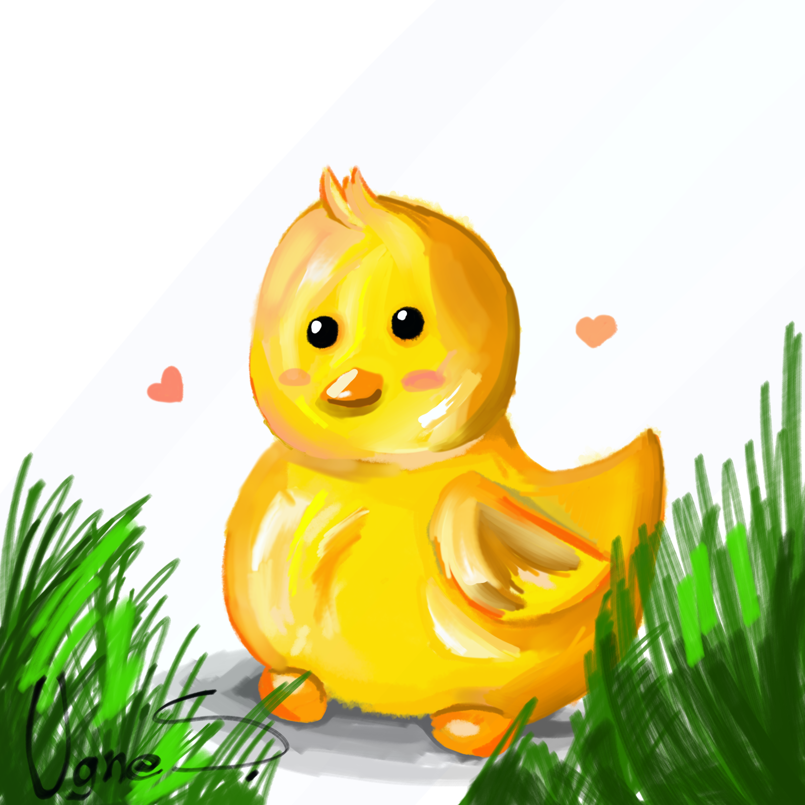 Ducky loves you 🐥🐥 - ibisPaint