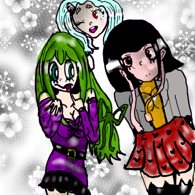 Eri, sue, and Jiro - ibisPaint