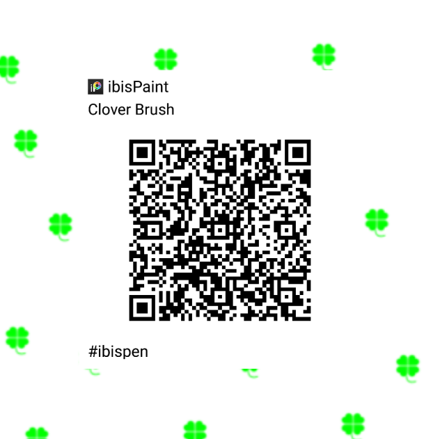 CLOVER BRUSH - ibisPaint