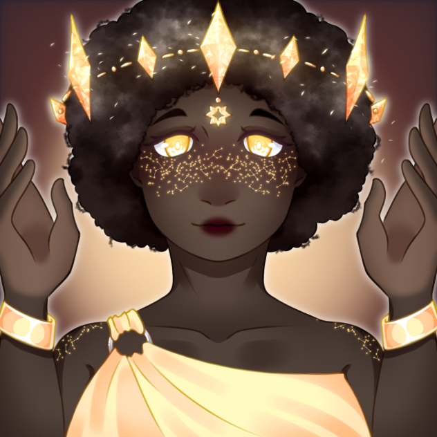 Goddess of Sun and Stars - ibisPaint
