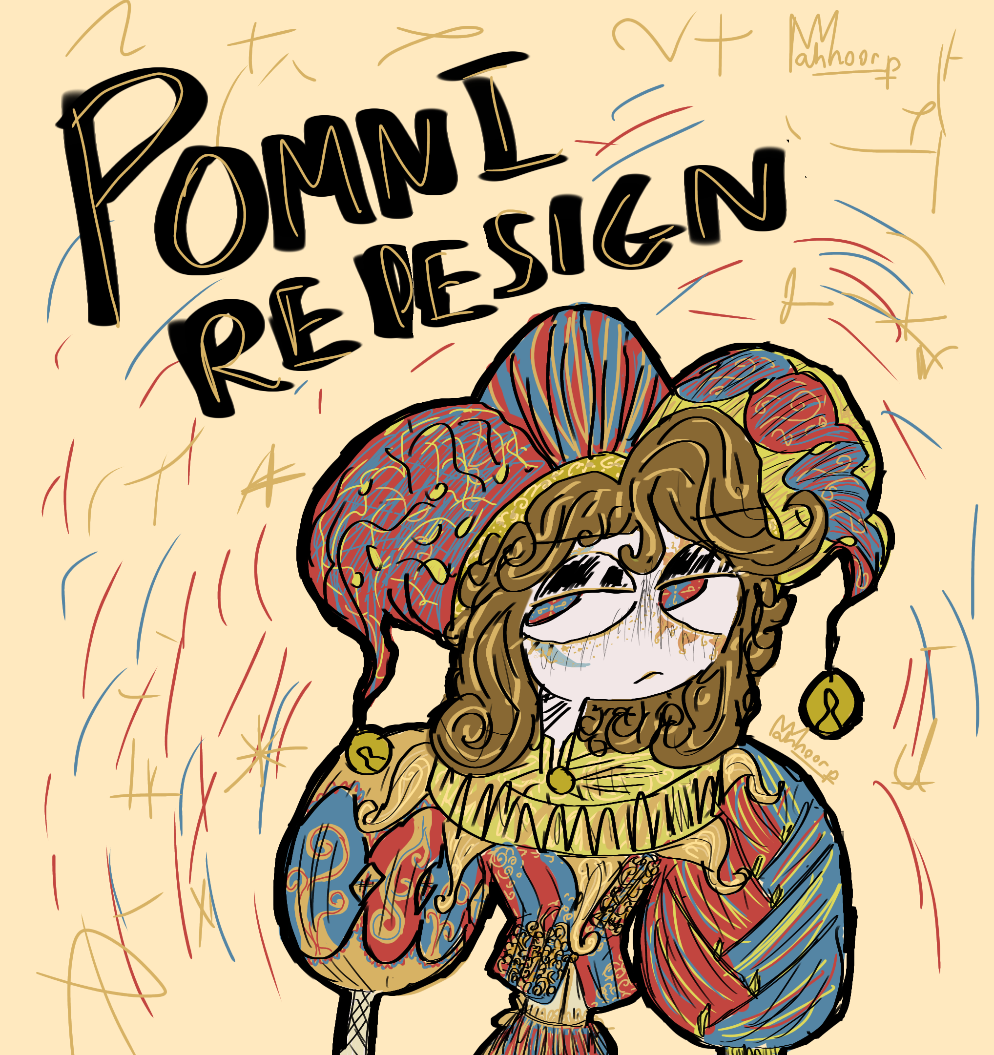 pomni redesign ! - ibisPaint