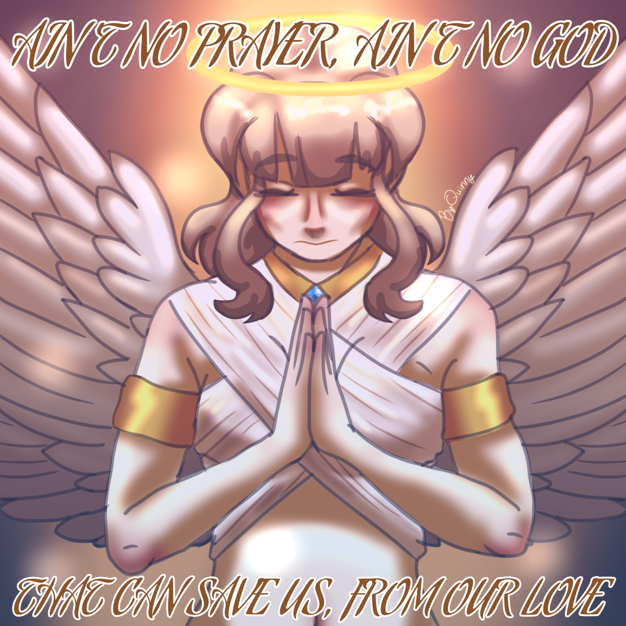 Ain’t no prayer, ain’t no god ‘ - ibisPaint