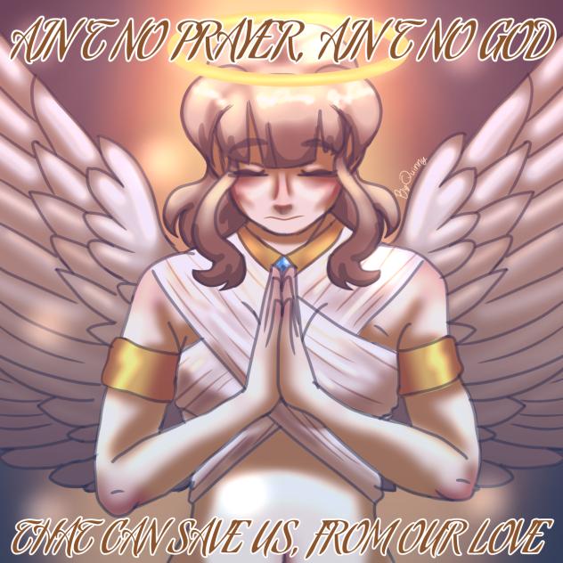 Ain’t no prayer, ain’t no god ‘ - ibisPaint