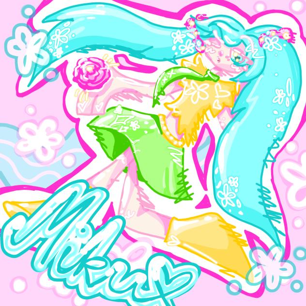☙SPRING MIKU - ibisPaint