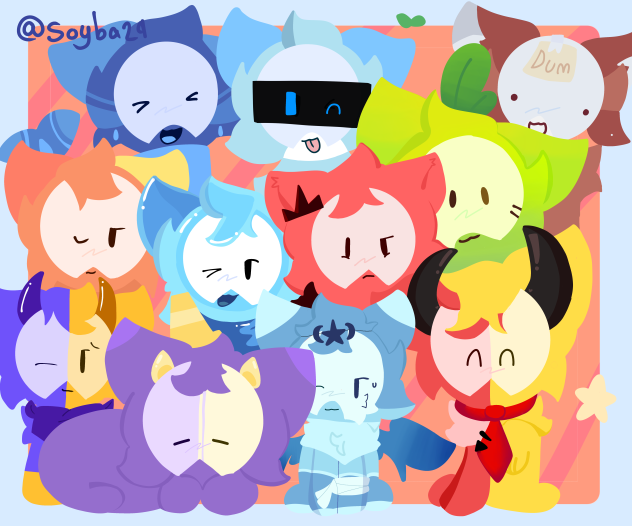 SlimePup mass attack! - ibisPaint