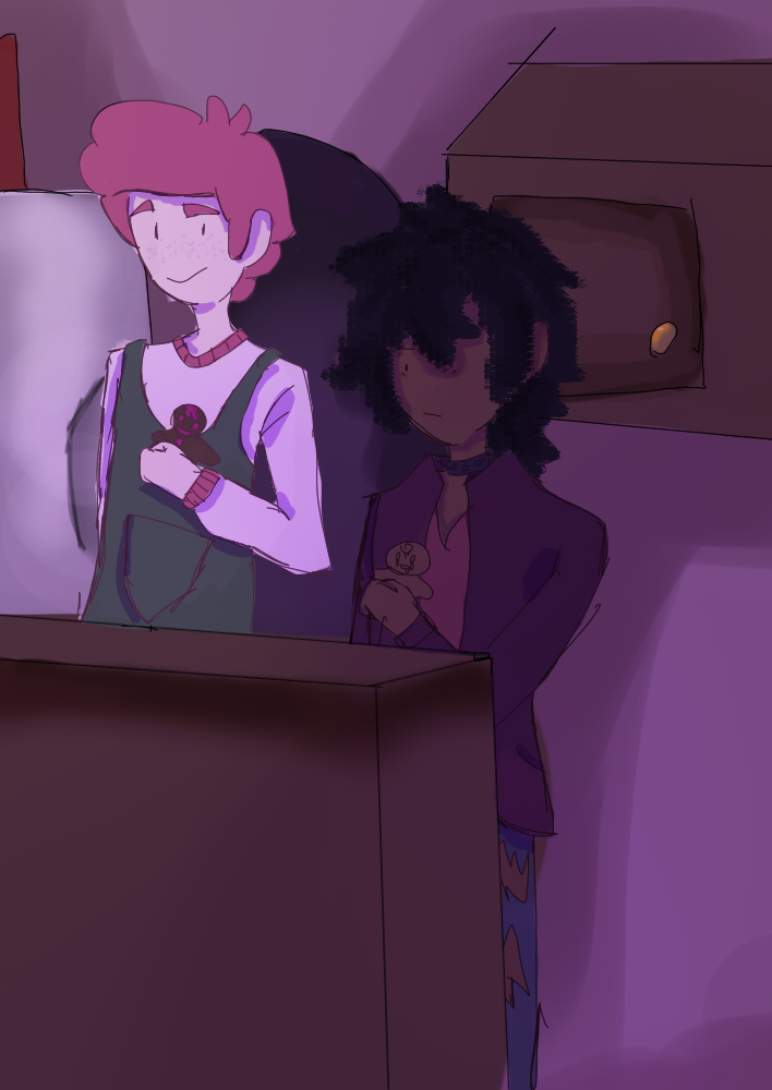 DATE NIGHT COOKING COOKIES - ibisPaint