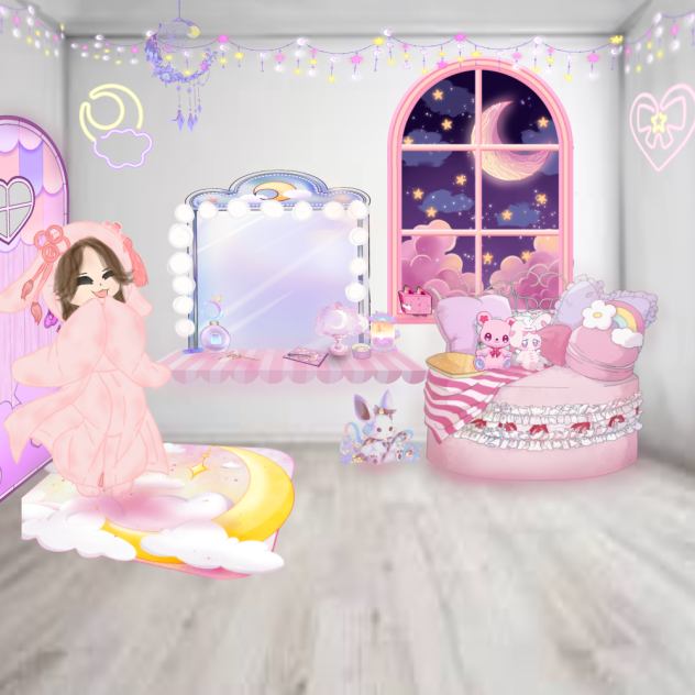 Cute core room - ibisPaint