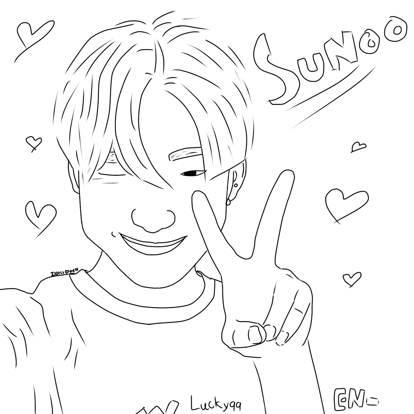 Sunoo-ENHYPEN - ibisPaint
