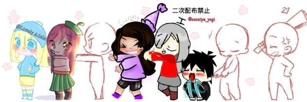 Line collab - ibisPaint