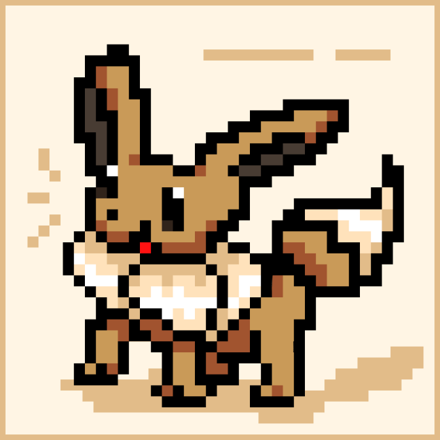 ~ Pixel Eevee! ~ - ibisPaint